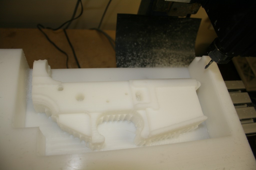 CNC machining an AR-15 lower – Shall Not Be Questioned