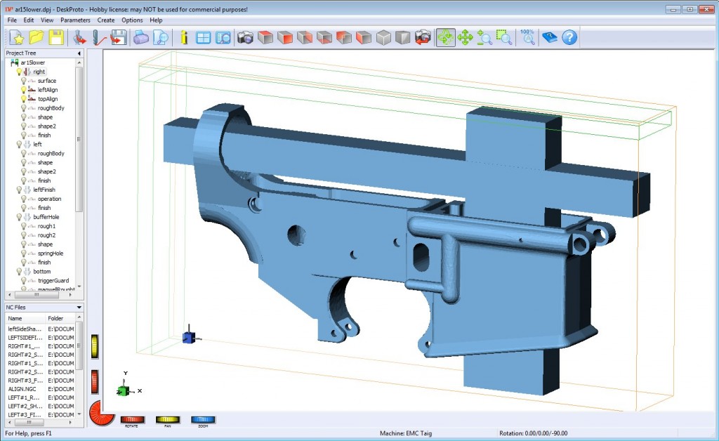 How to CNC an AR-15 Lower from Delrin – Shall Not Be Questioned